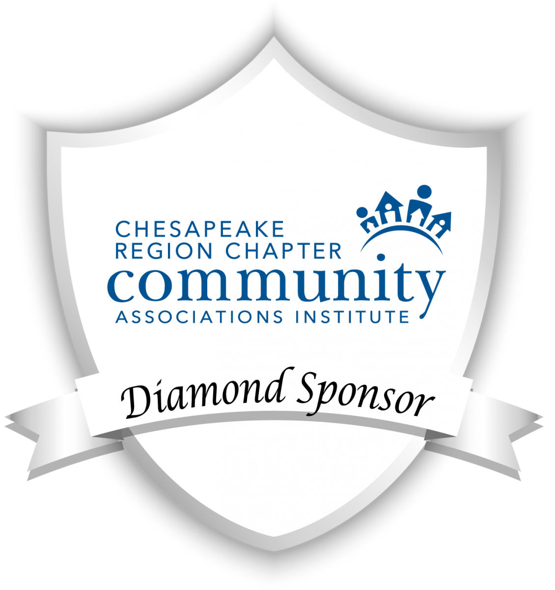 Diamond Sponsor Shield No Year PNG | Minkoff Company